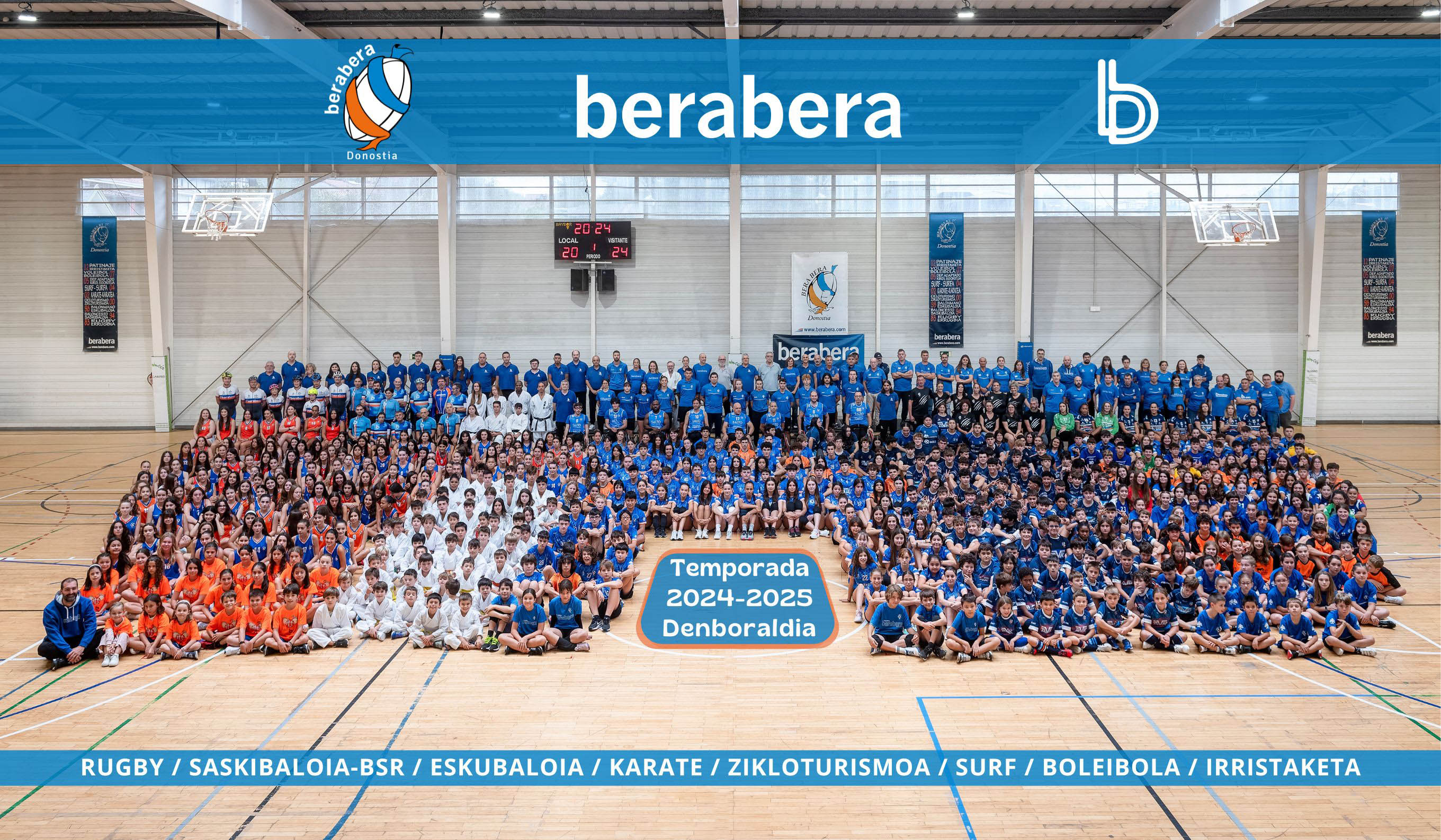 Bera Bera - Foto oficial del Club Bera Bera temporada 2024-2025